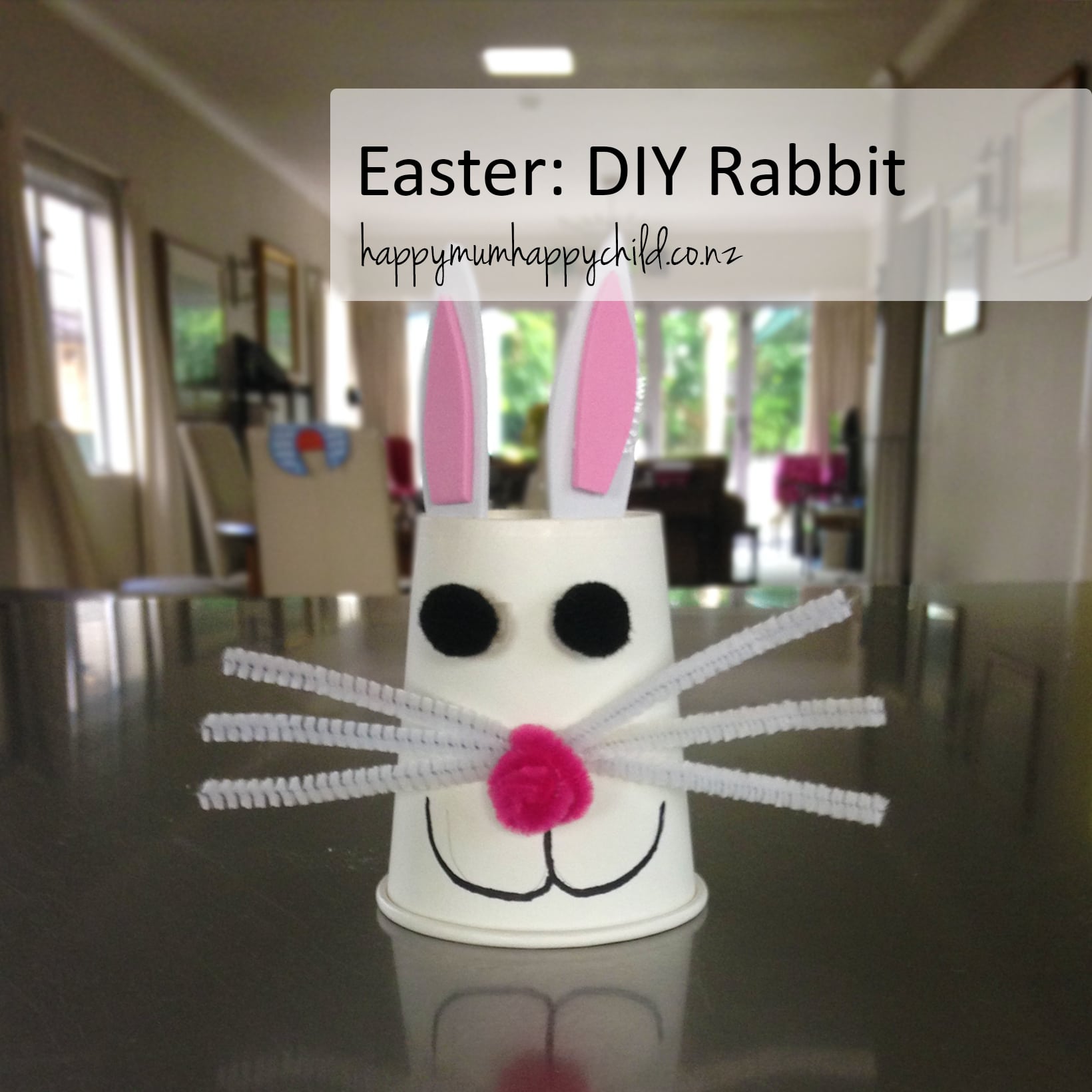 Easter: DIY Rabbit - Happy Mum Happy Child