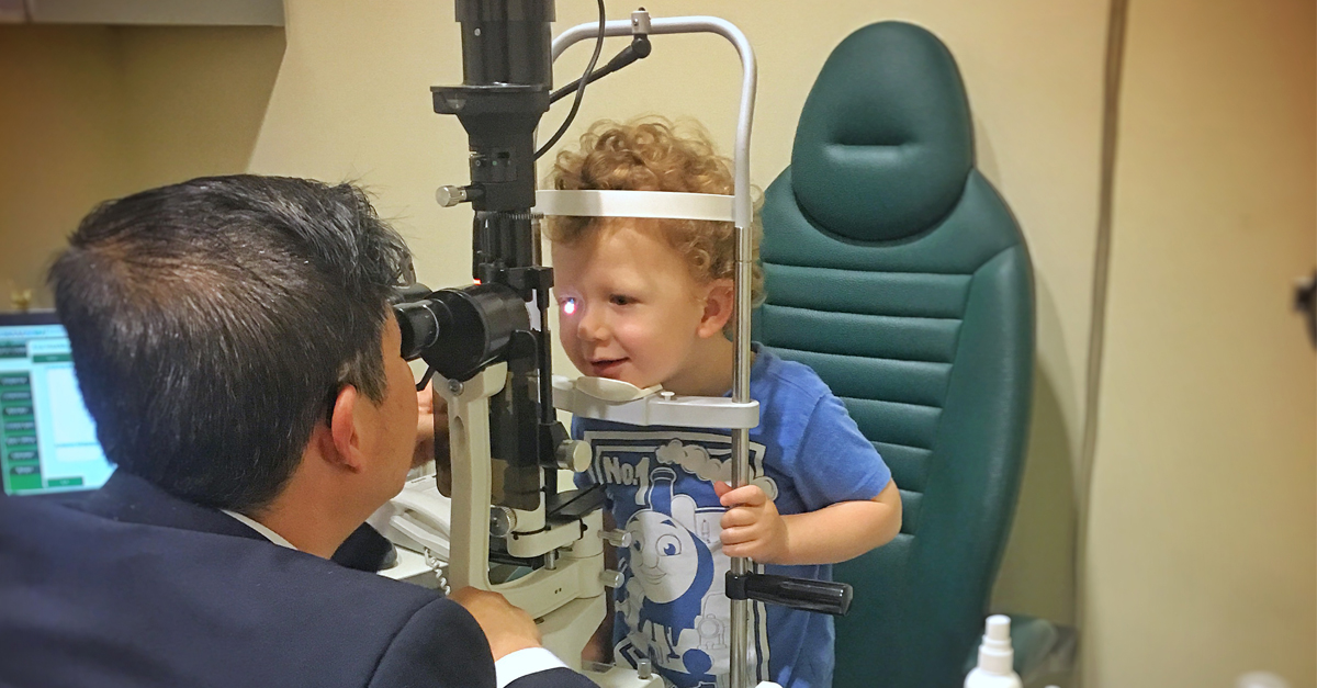 Kids & Eye Tests - Happy Mum Happy Child