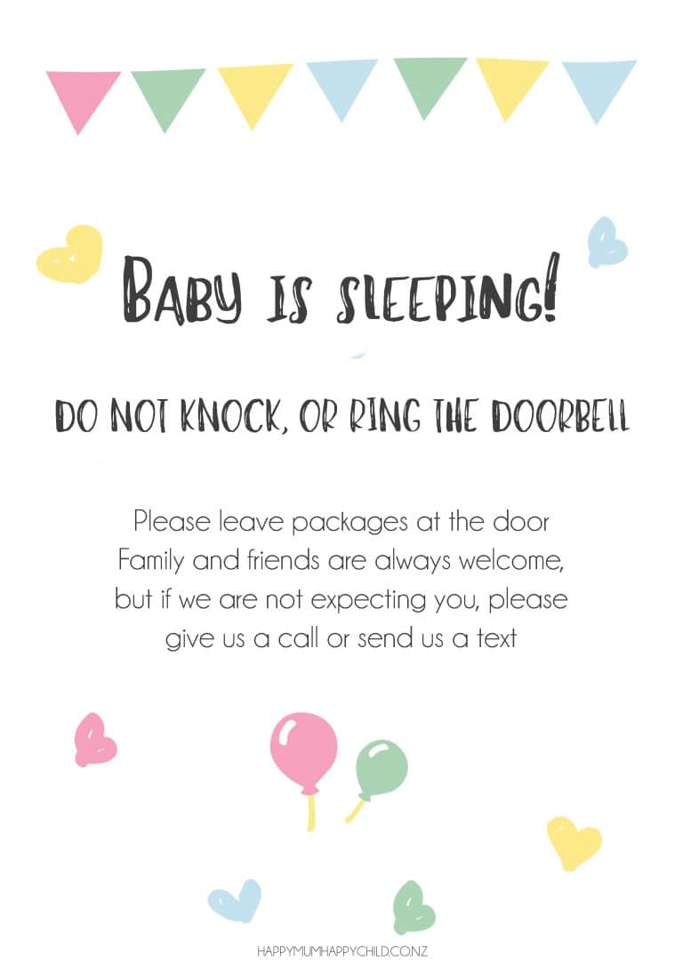 Do Not Disturb Signs For Parents (free printables) - Happy Mum Happy Child