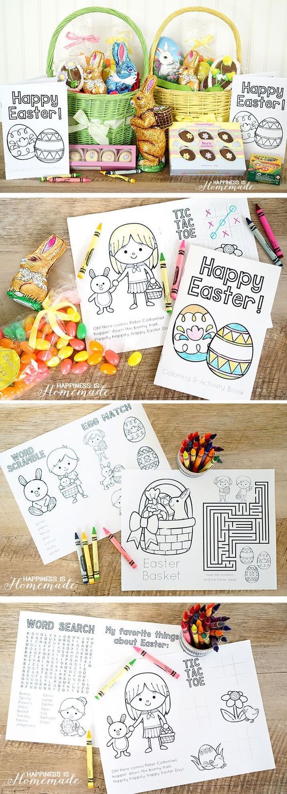 Easter Lockdown Printables & Activities For Kids